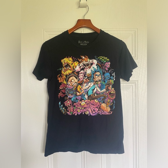 adult swim | Shirts | 2 For Sale Rick Morty Adult Swim Cartoon Tshirt Small | Poshmark